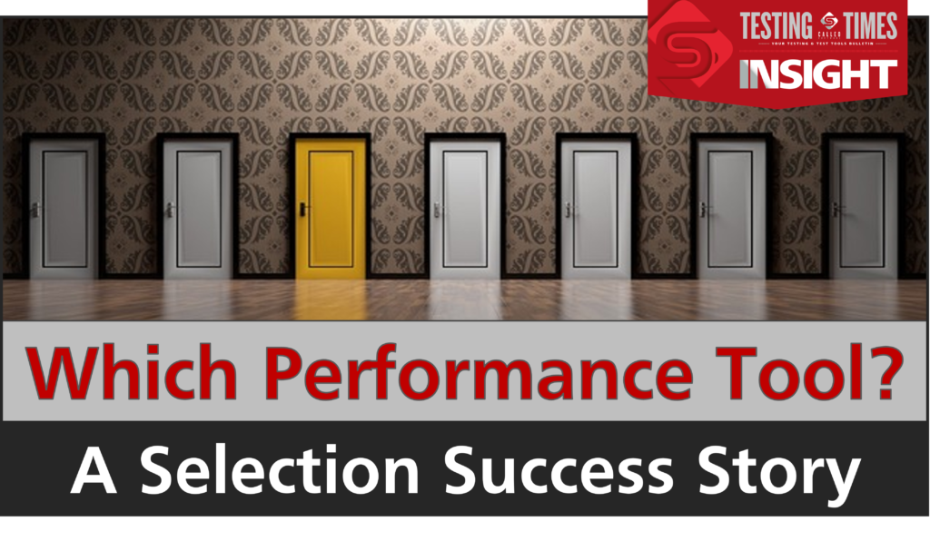 Performance Test Tool Selection - Success A Story - Calleo Software