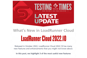 What’s new in LoadRunner Cloud 2022.10 - Calleo Software